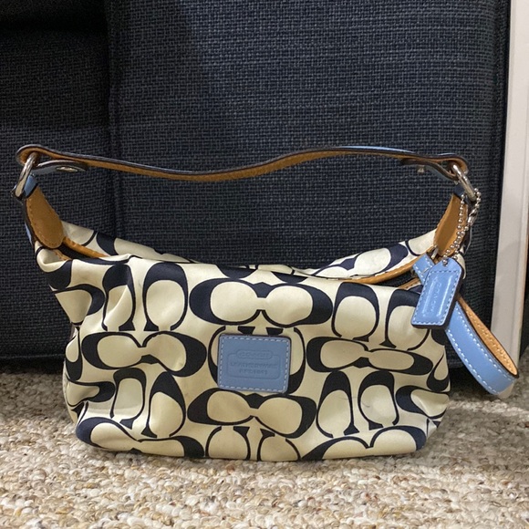 Coach | Bags | Vintage Classic Coach Nylon Handbag | Poshmark